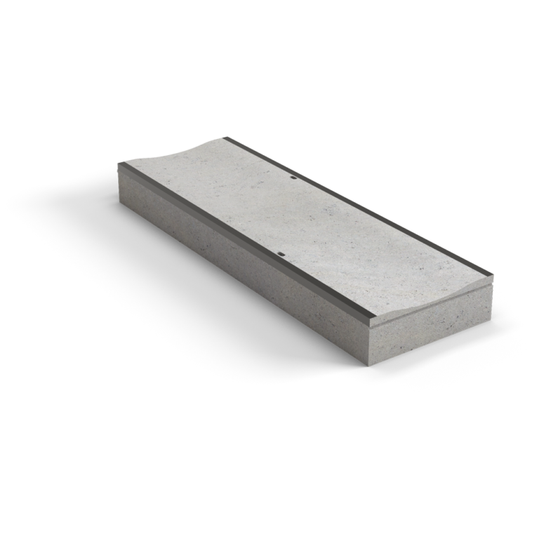 Stelcon open goot 150x50x16 cm met stalen rand - Nedabo